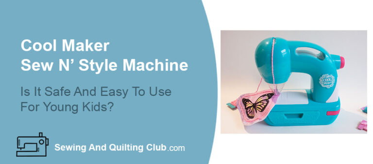 Cool Maker Sew N' Style Sewing Machine Review