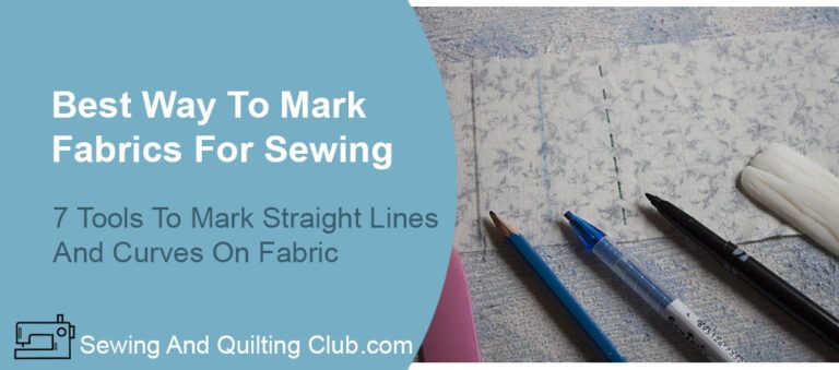Best Way To Mark Fabrics For Sewing – Fabric Marking Tools | Sewing ...
