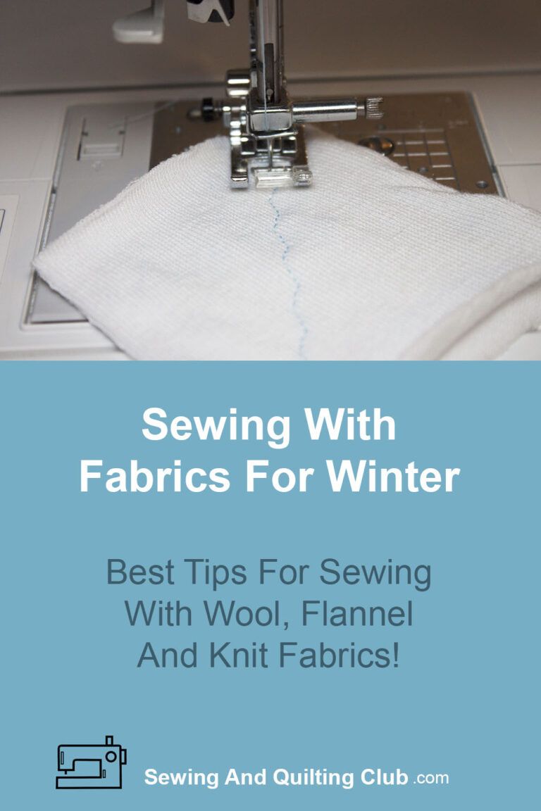 Sewing With Fabrics For Winter