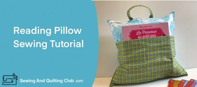 Reading Pillow Tutorial