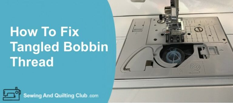 Fix Tangled Bobbin Thread