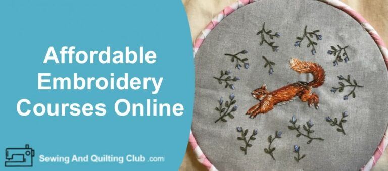 Affordable Embroidery Courses Online (For Beginners)